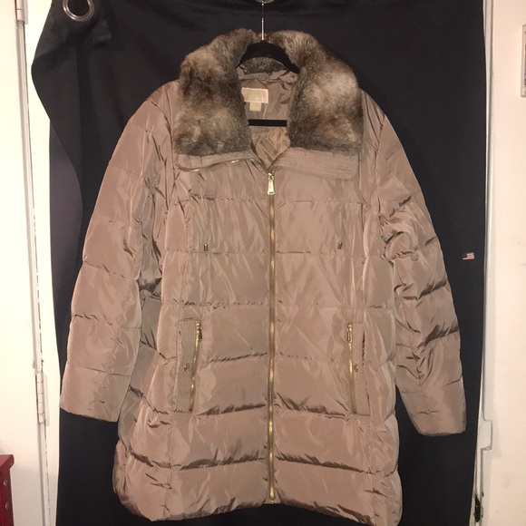 MICHAEL Michael Kors | Jackets & Coats | Michael Kors Champagne Colored ...